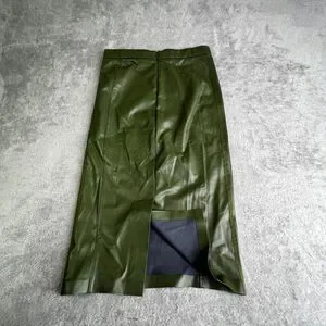 adidas | Skirts | Adidas Ivy Park Faux Leather Skirt Womens Medium Wild ...